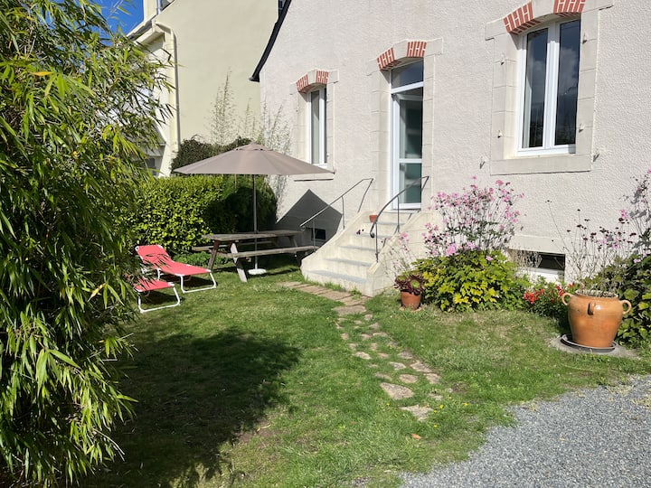 Ti Hegarat : Maison 30's Et Jardin - Finistère - Cléder