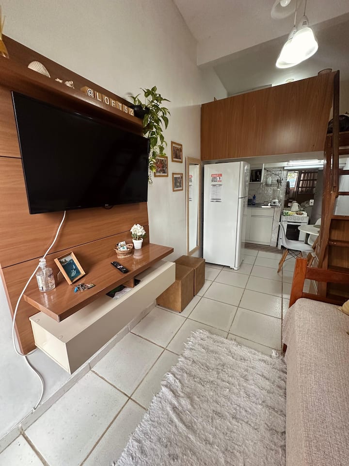Loft Aconchegante Com Ar-condicionado, Na Verolme - Angra dos Reis