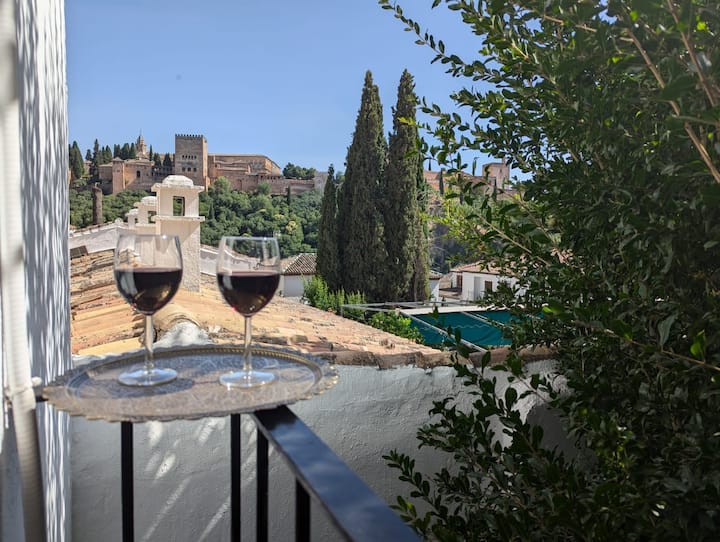 Charmant Appartement Avec Vue Sur L'alhambra - Granada