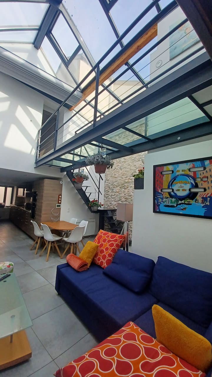 Le Planétarium  Loft Contemporain Coeur Centre - Nemours