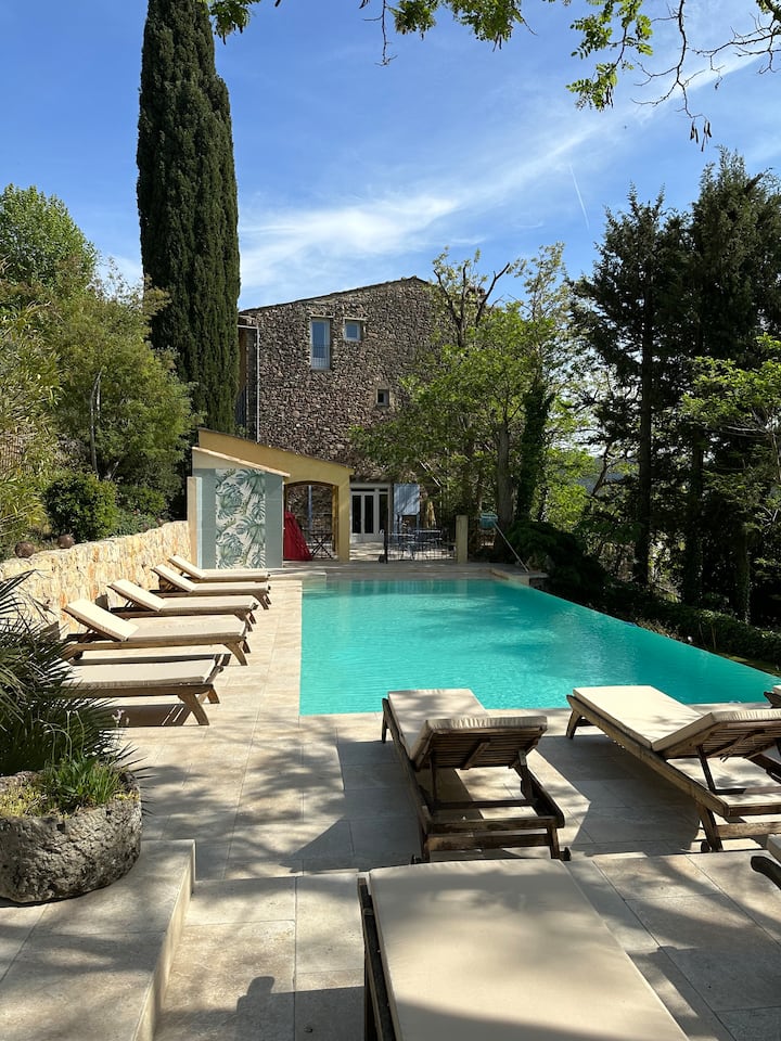 Bastide Provençale 15pers - Piscine - Côte D'azur - Puget-sur-Argens