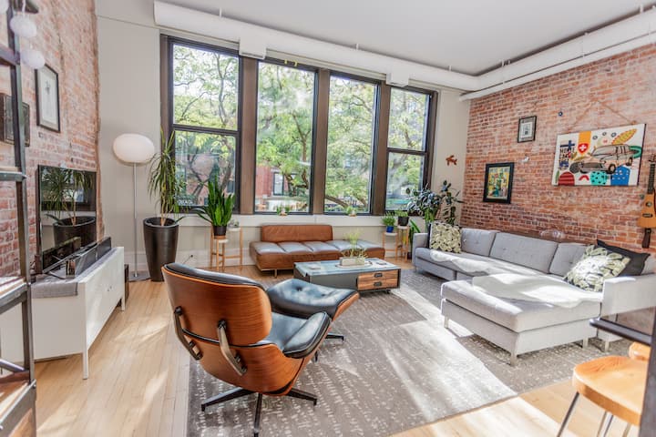 Main & Liberty Loft 2br 1ba 4bds,free Pkg, Wifi Ac - 앤아버