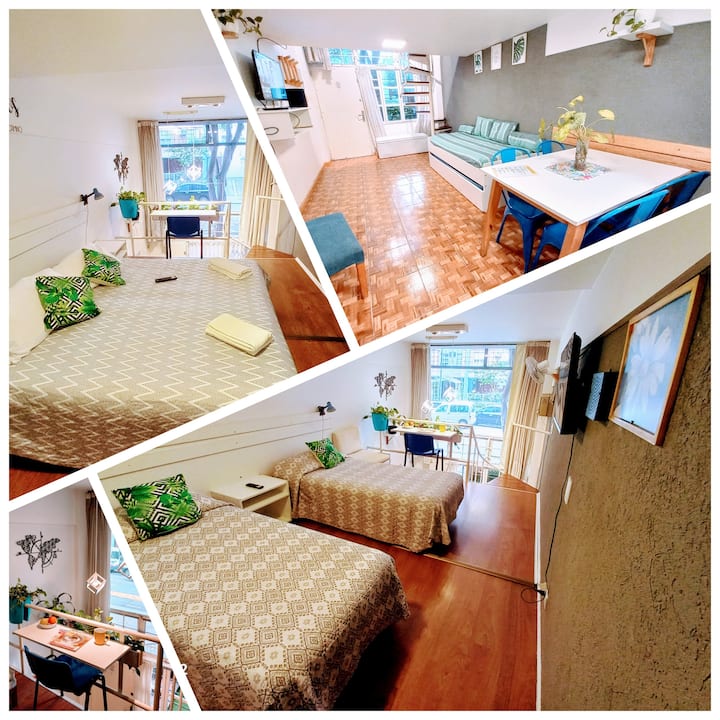 Cómodo Luminoso Tranquilo Apartamento En Palermo - Buenos Aires
