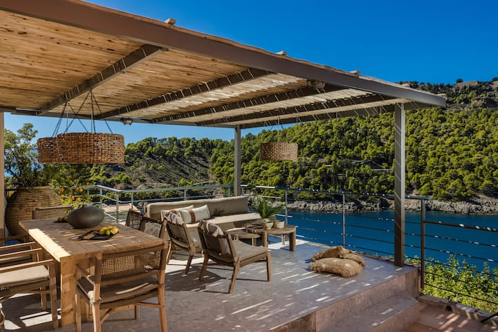Braunis Horio-villa Nikolis-private Pool Villa - Fiskardo