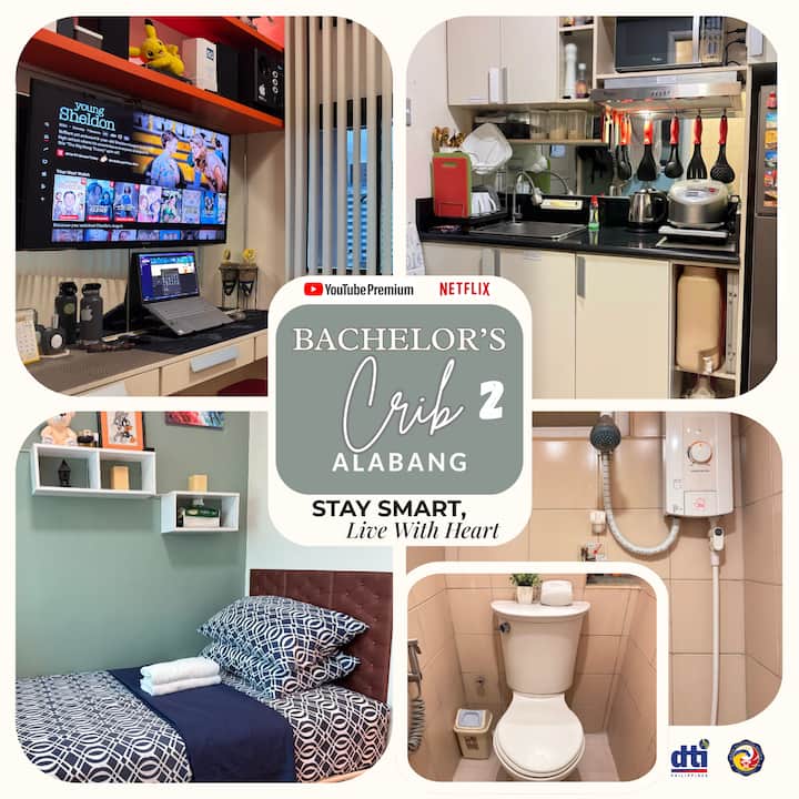 * Bachelor's Crib-2 Alabang [Quality+cheap+wifi] - Muntinlupa