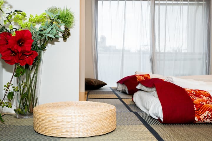 Kamiitabashi Guesthouse. 10 Minutes By Direct Train To Ikebukuro Station, 9 Minutes On Foot From Kamiitabashi Station. Family Apartment 45 - Toda