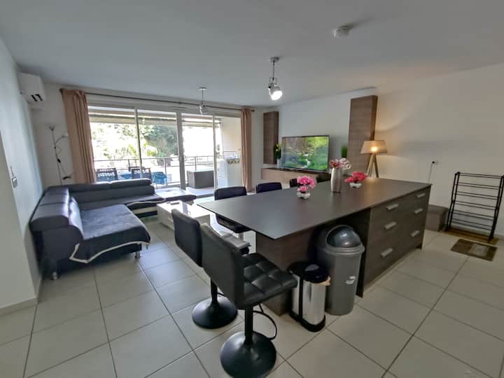 ÉLégant F3 à Papeete, Calme, Climatisé, Fibre - Polynésie française