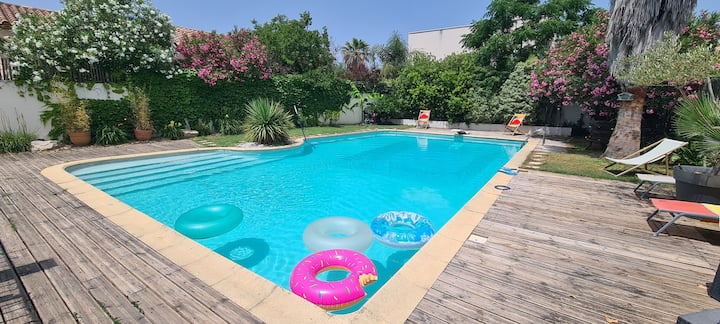 Villa Guisa, Immense Piscine Sécurisée - Palavas-les-Flots