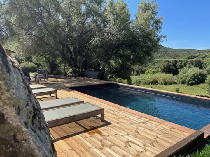 A Funtana Bergerie 4 Personnes, Piscine Privée - Sartène