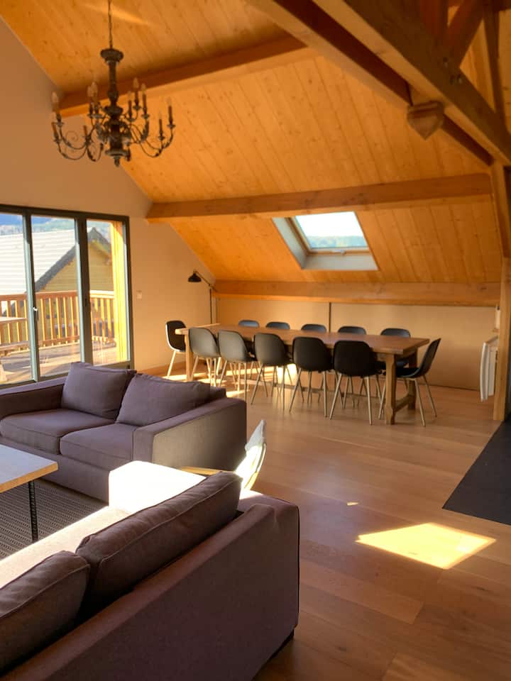 Magnifique Chalet Neuf 12 Personnes - Murat-le-Quaire