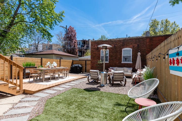 Free Street Parking - Backyard Oasis - Chicago, IL