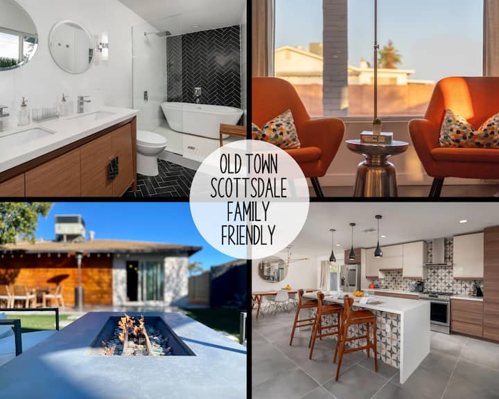 Family-friendly Mid-century Gem, 5 Min To Old Town - Scottsdale, AZ