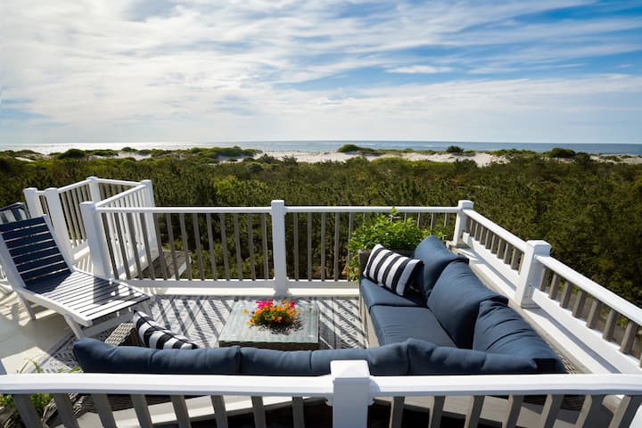 Spectacular Oceanfront! 360° Rooftop Views! - Barnegat Light, NJ