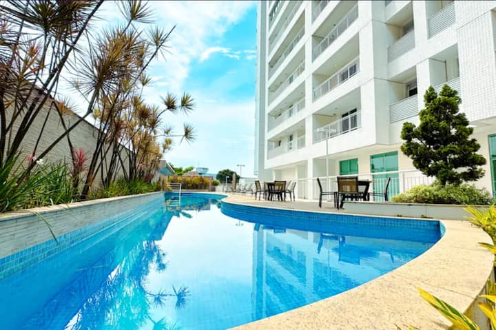 Apto Central Próximo A Pontos Turísticos De Manaus - Manaus