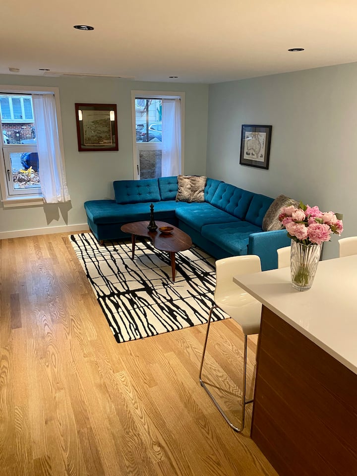 Cozy Garden Apt In Williamsburg Nyc Townhouse - Long Island, NY