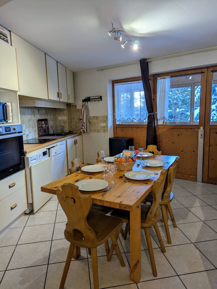 Arc 1800 Charmant Deux Pièces Dans Chalet - Arc 2000