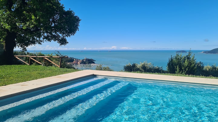 Ulivi: Piscine, Tennis, Parking Et Garage à Lerici - Lerici