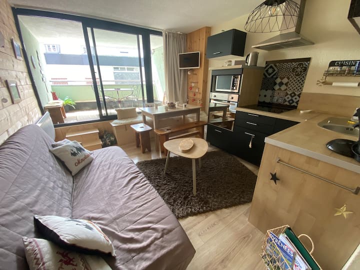 Studio 4 à 6 Personnes Entièrement Rénové - Lac d'Aubert