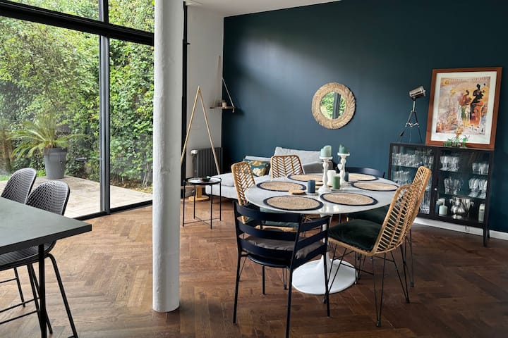 Maison Bordelaise 4*avec Jardin, 15 Min Du Centre - Bordeaux