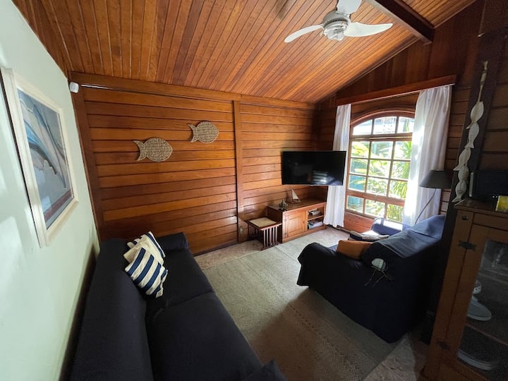 Casa Aconchegante De Praia - Toninhas House - Ubatuba
