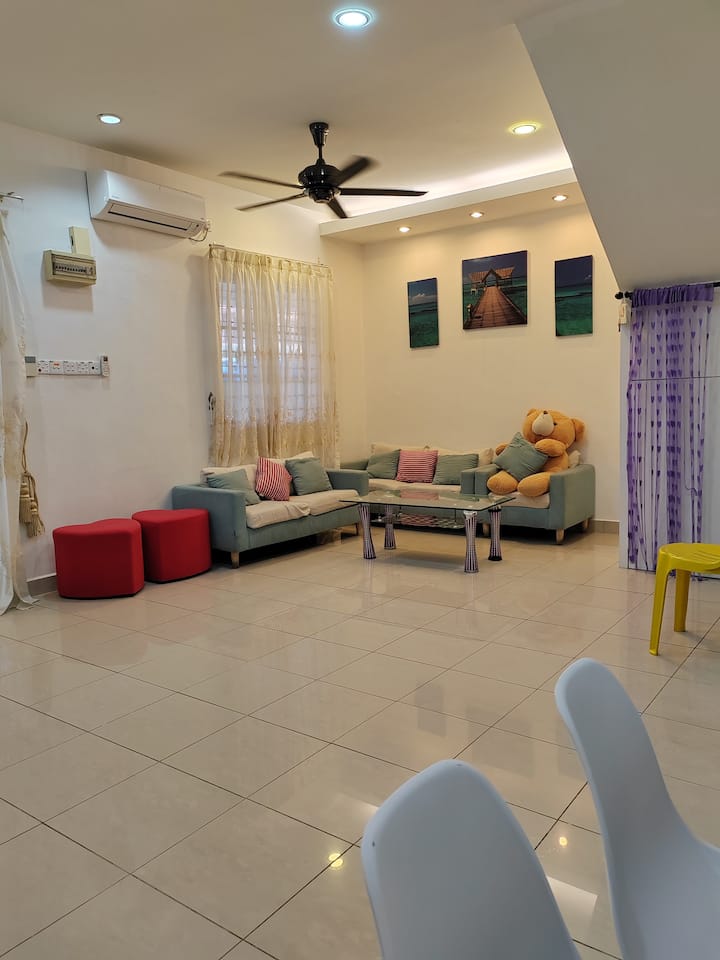 靠近斗湖机场民宿Happy Elsa, 9pax6bed Tawau Sweet Homestay - Tawau