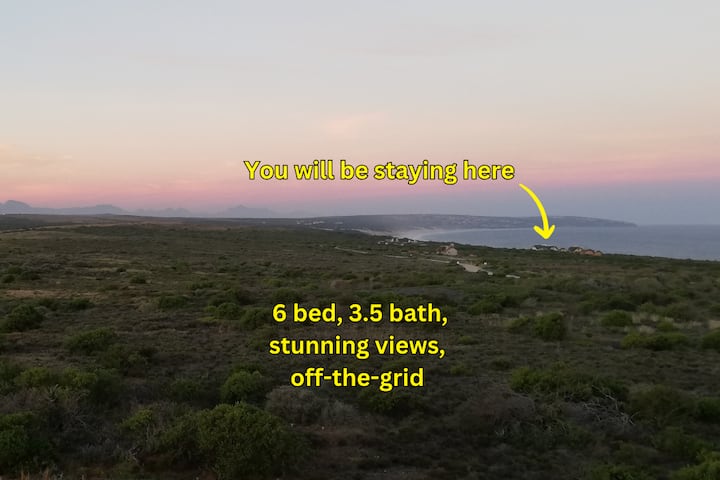 Peaceful Off-grid Retreat With Stunning Views - Vleesbaai