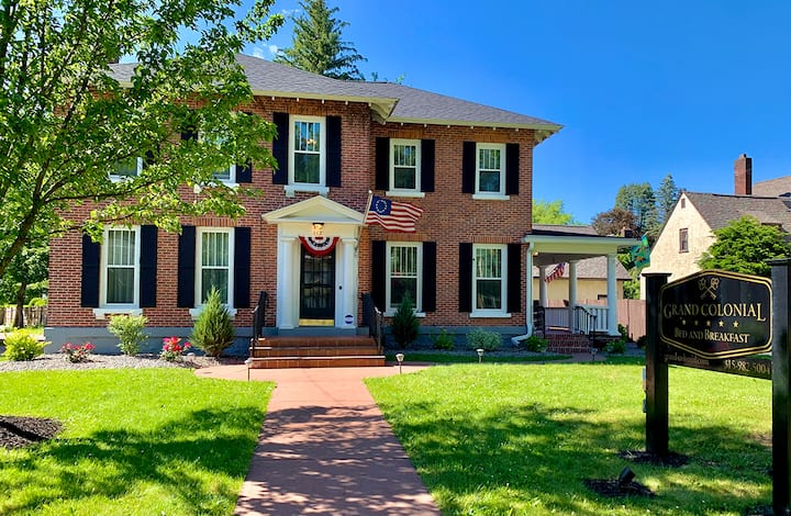 Historic B&b Near Herkimer Diamond Mines-queen Bed - 法蘭克福