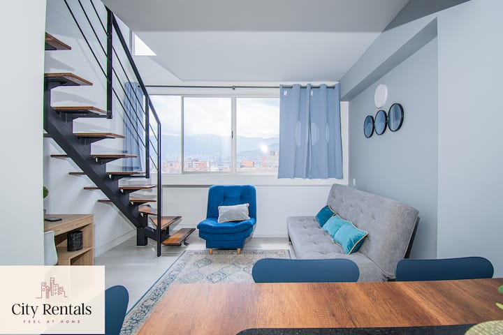 Convenient Duplex In El Poblado•golden Mile • Mall - 麥德林