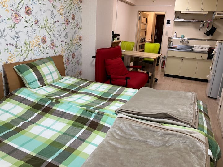 Comfortable Room 306, Near Susukino, And Odori - Sapporo