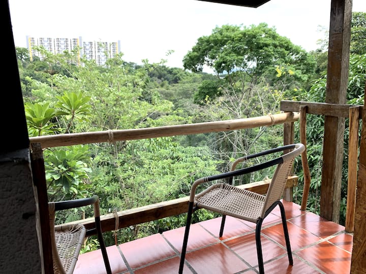 Cabaña Ecoturística En Homeoasis - Bucaramanga
