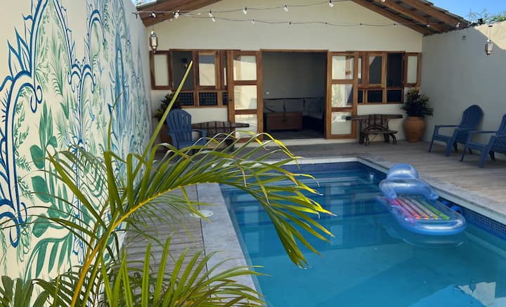 Boho Cottage, Direct Beach Access At Garden Oasis - Jamaica