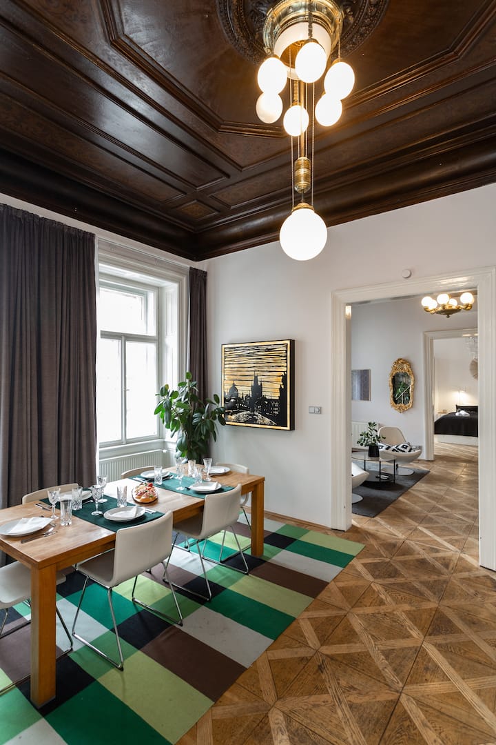 Grand 120m² Historic Residence • Central Prague Ac - Prag