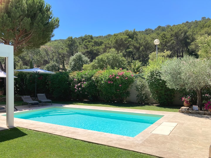 Villa 4* Piscine, Clim, Proche Cassis Calanques - Roquefort-la-Bédoule
