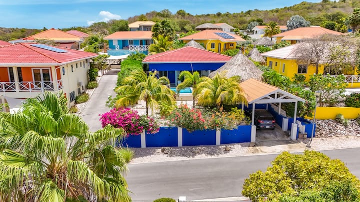 Villa The Blue House Villapark Fontein - Curaçao