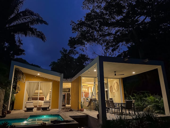 Luxury Home In Gated Community W/private Beach - Chacala