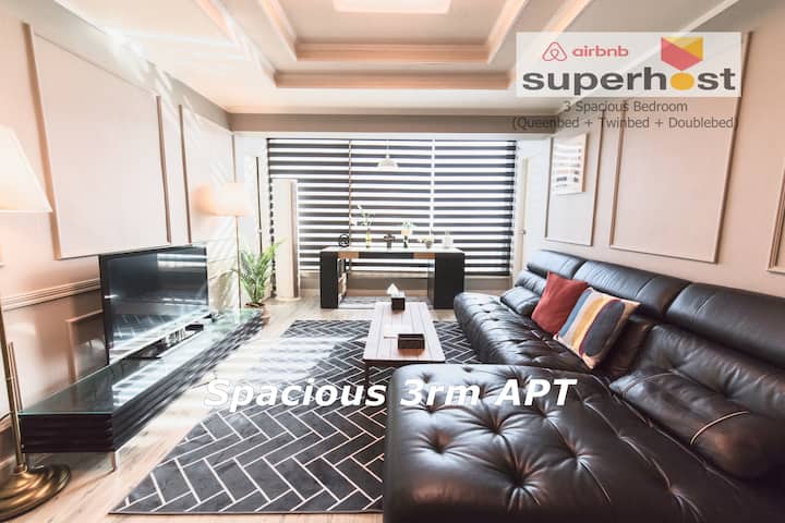 Lotte Tower/huge 3br 4 Beds/free Parking - Seoul