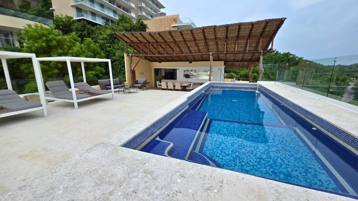 Increible Penthouse Con Alberca Privada Y Jacuzzi - Acapulco