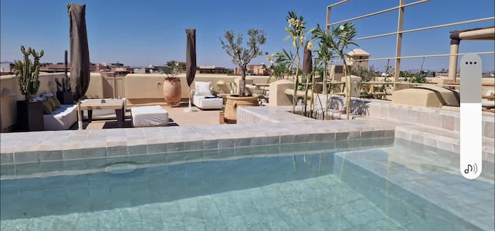 Riad De Vincent,suite De Charme, Piscine Chauffée. - Marrakesh