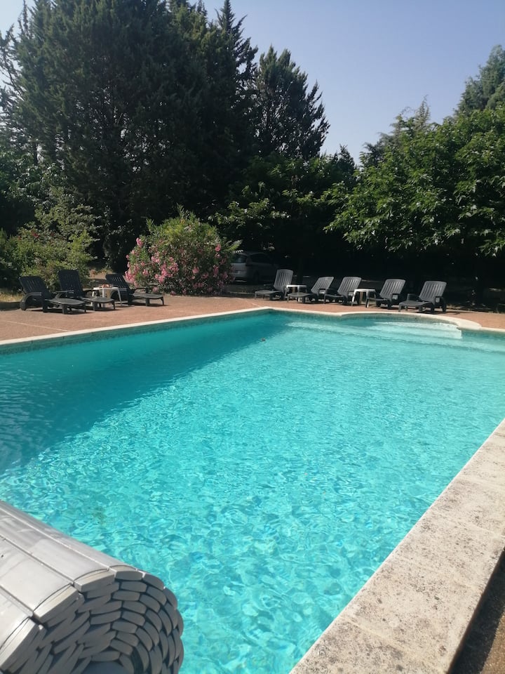 Grande Villa, Famille, Groupe, Piscines Chauffée - Apt