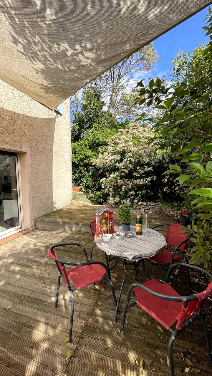 Bas De Villa Avec Terrasse Privée- Parking Et Wifi - Les Pennes-Mirabeau