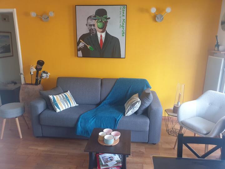 Au Coeur Du Golf D Hardelot, Agréable Appartement - Hardelot-Plage