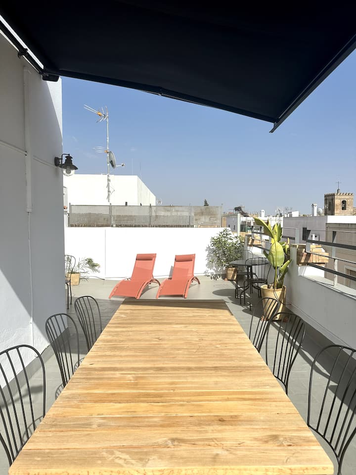 Almazen Apartamentos N°2 - 1 Chbr Terrasse Commune - Sevilla