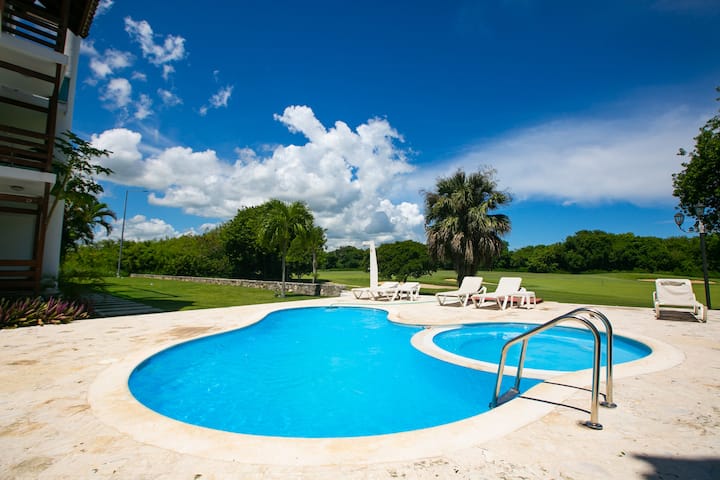 Work Remote-pool-6 Guest-golf-beach Access Private - Punta Cana
