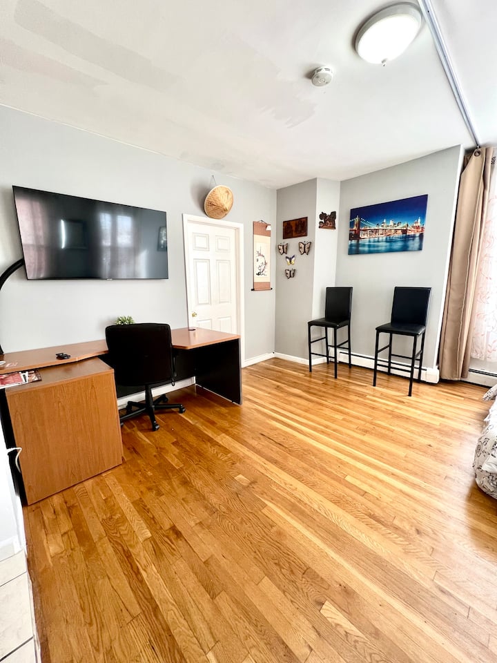 Jc Heights 1 Bd Apt+divide-room Few Min To Nyc - Jersey City, NJ