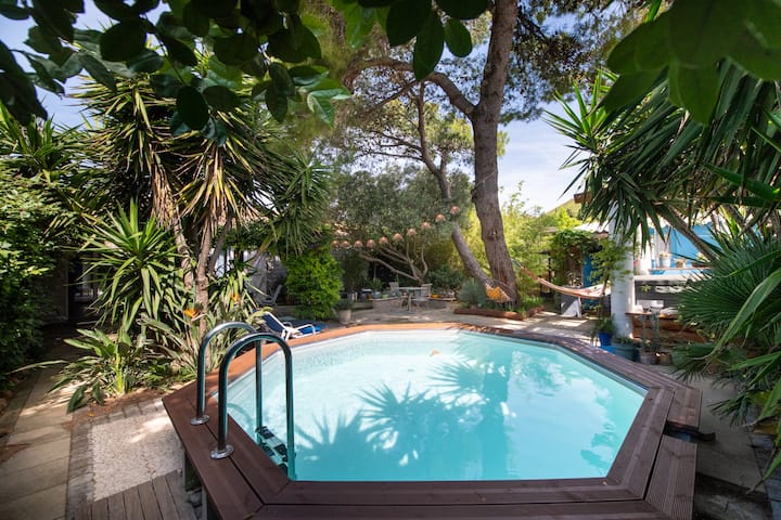 Villa 3 Chambres Avec Piscine   Hauts De Narbonne - ナルボンヌ