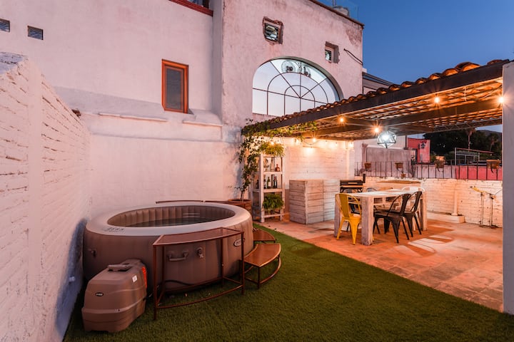 Casa Y Depa, Terraza, Jacuzzi, Centro Histórico - San Miguel de Allende