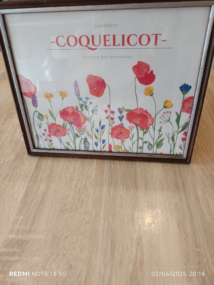 Le Clos Des Romarins
Gîte . 8 Pers
" Coquelicot" - Montcuq