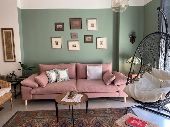 Apartment With Balcony On Shenkin St. - 