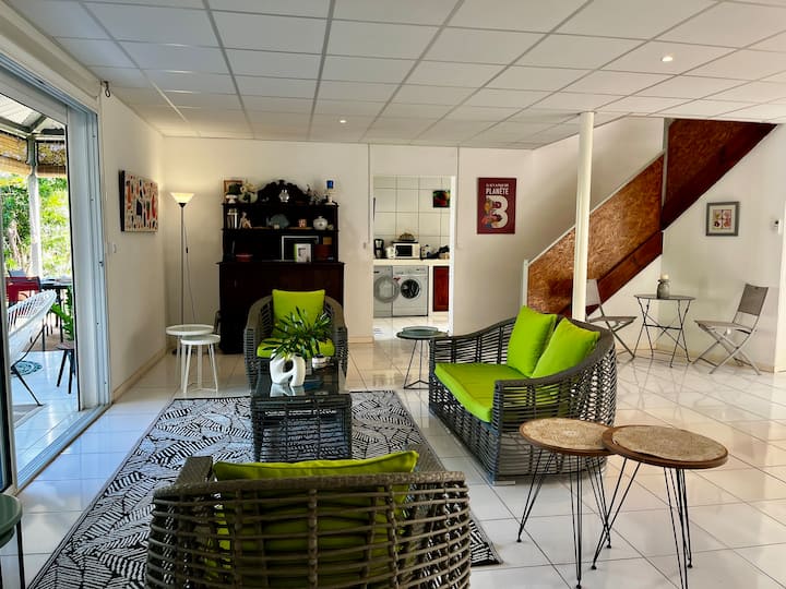 Villa 'Emeraude' Proche Plage Et Lagon - Saint-Gilles les Bains