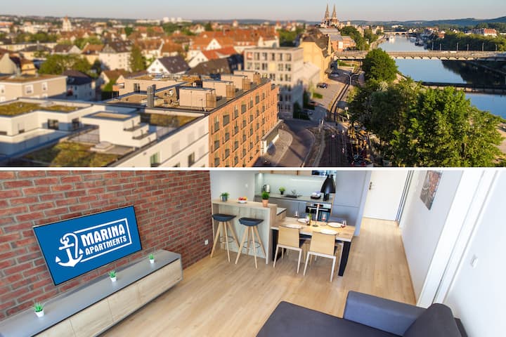 2-zi. Apt, Neubau, Modern, Zentrumsnah, Sauna - Ratisbona